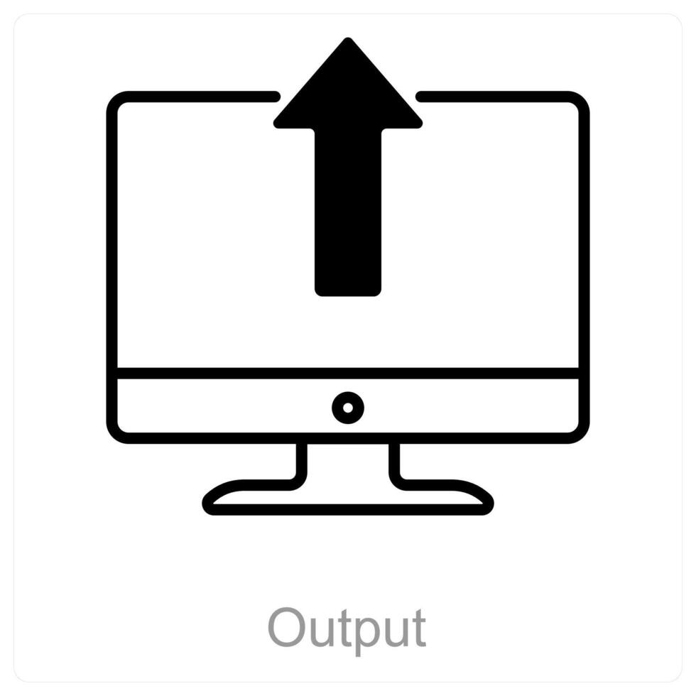 Output and export icon concept 46284099 Vector Art at Vecteezy