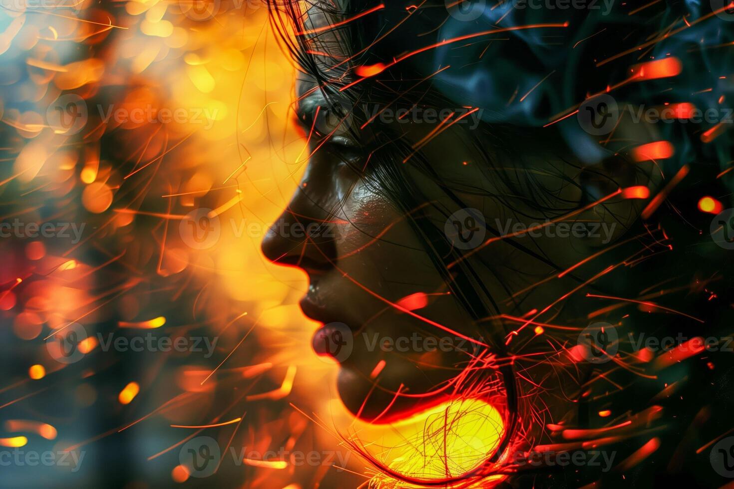 Fire Woman Stock Photos, Images and Backgrounds for Free Download