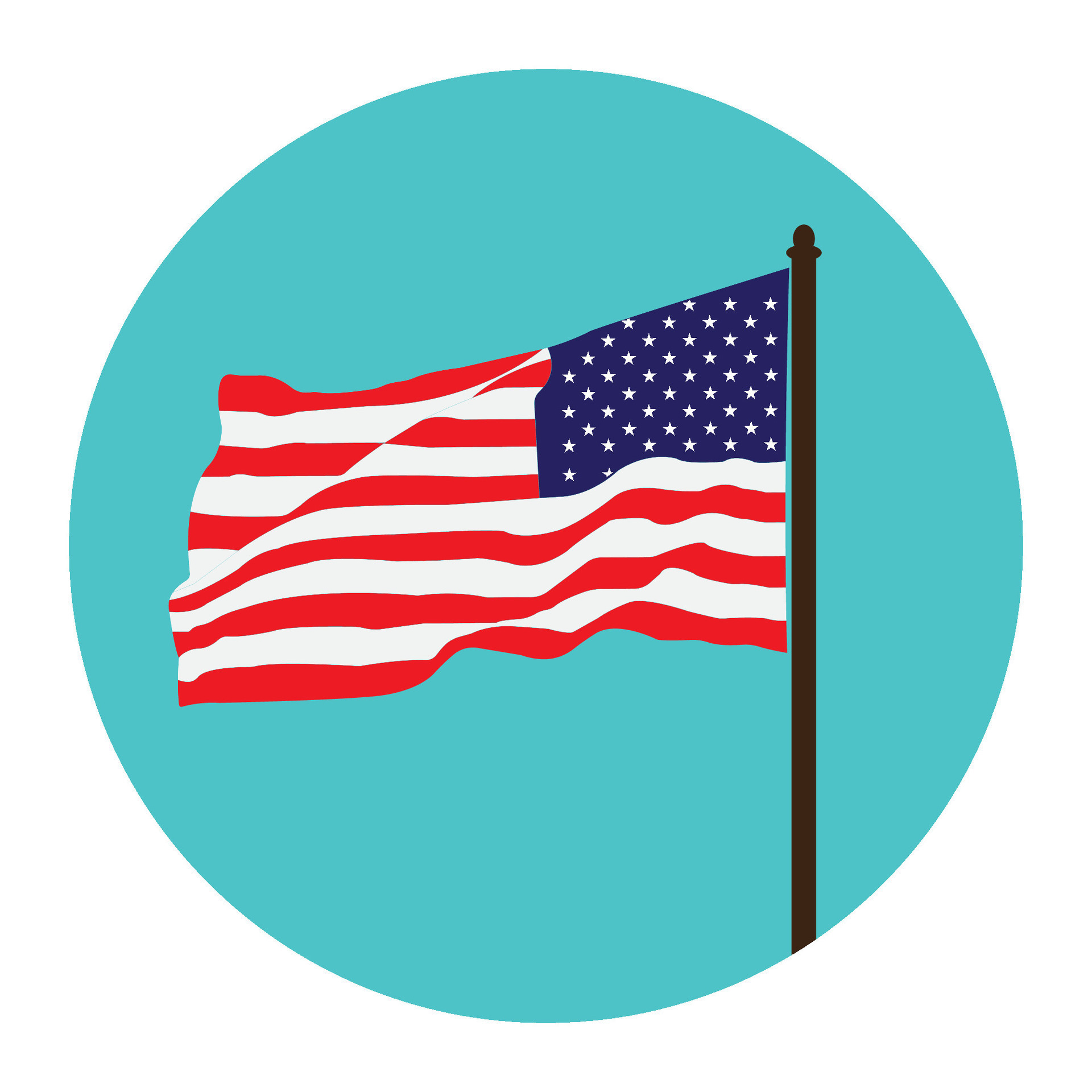 American flag icon 46294958 Vector Art at Vecteezy American flag icon 46294958 Vector Art at Vecteezy