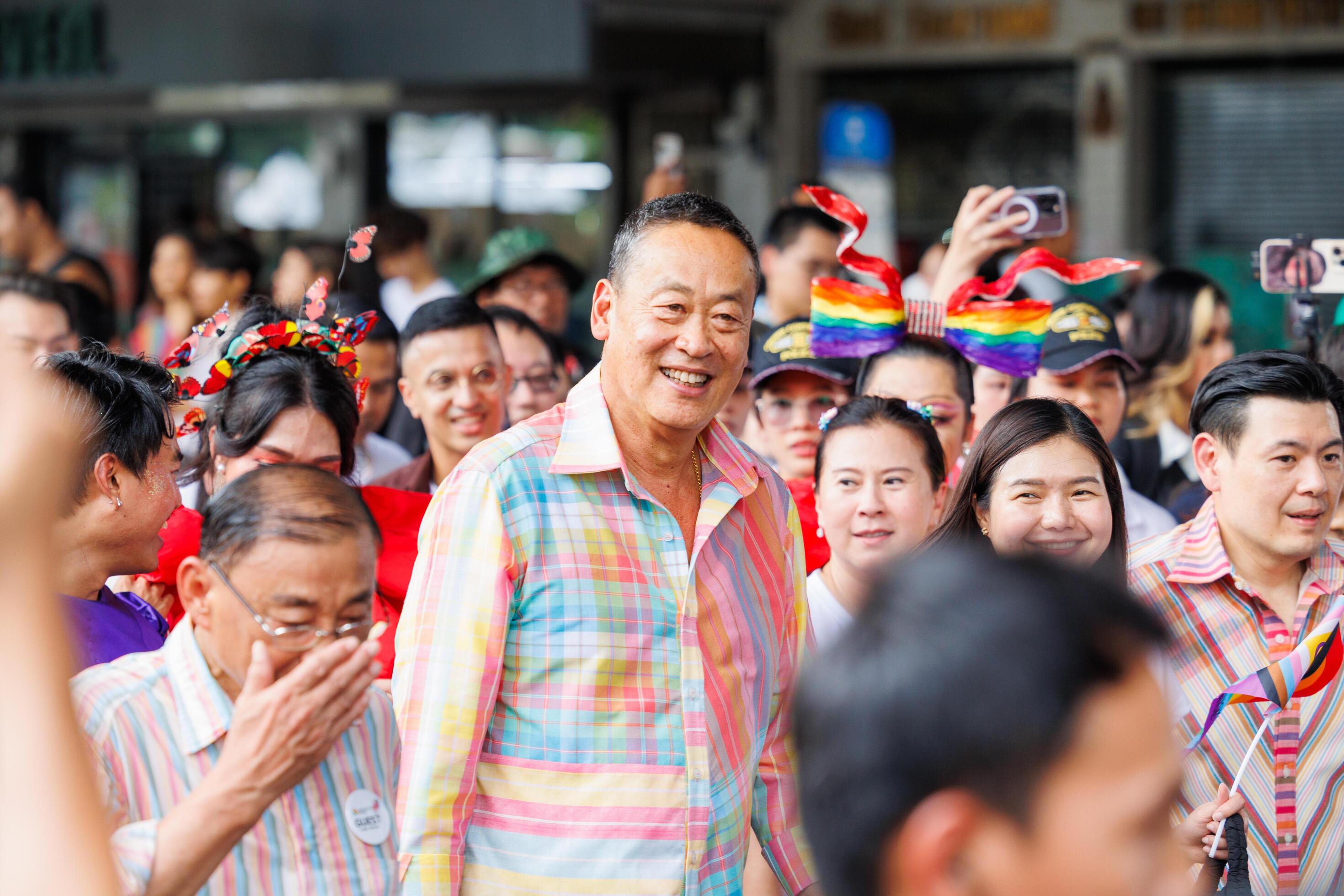 Srettha Thavisin Thailand Prime Minister at Bangkok Pride Festival 2024 ...