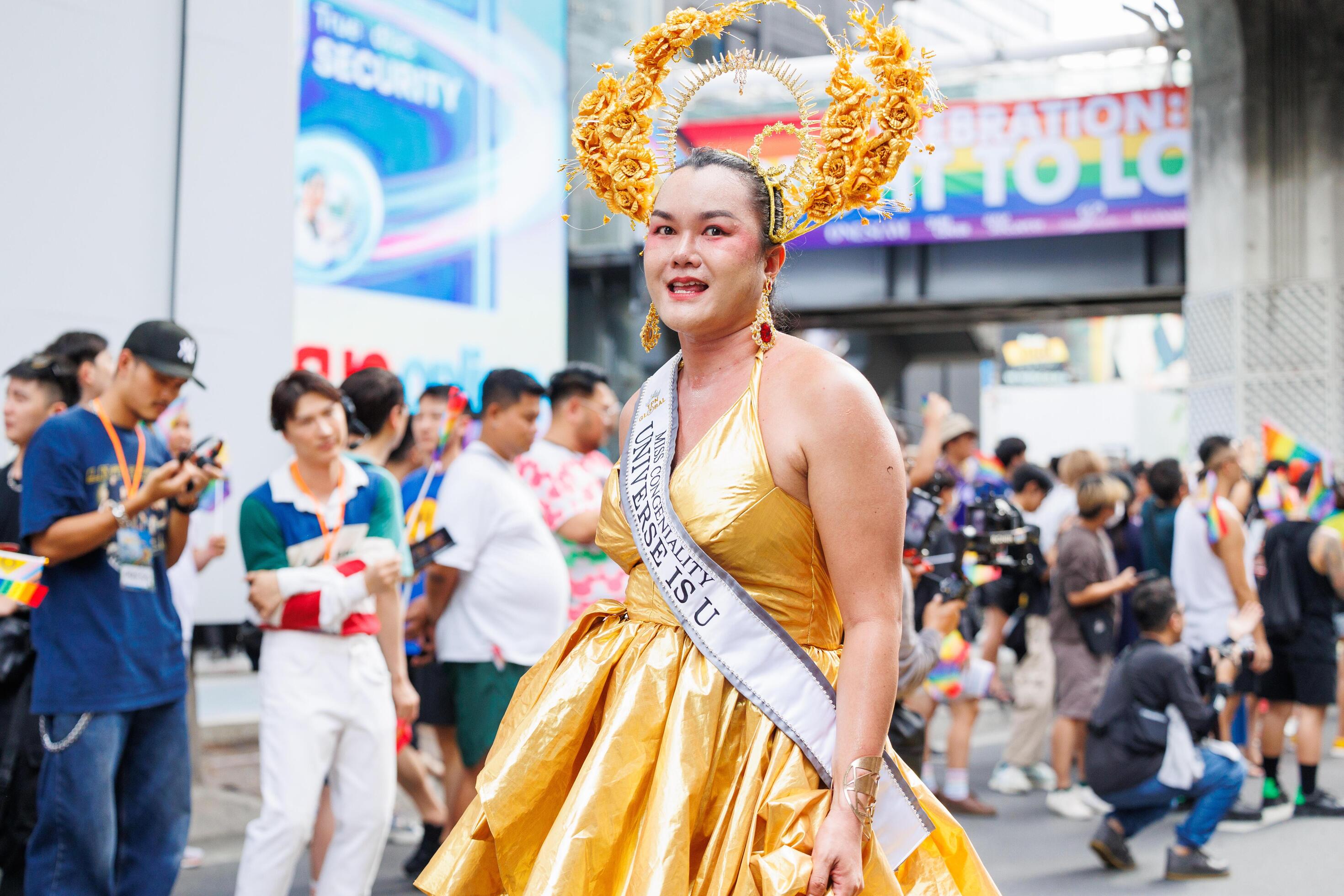 Bangkok Pride Festival 2024 Parade of LGBTQIAN people at Siam Center ...