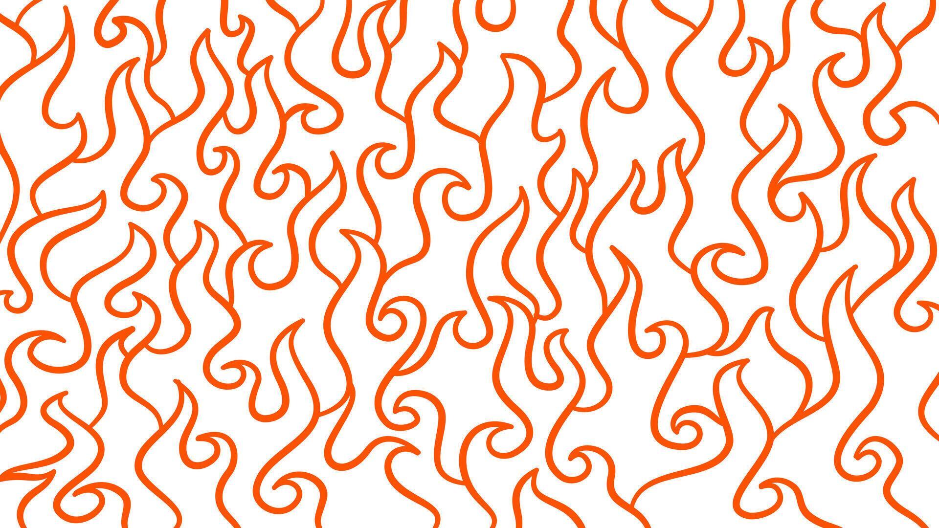 doodle fire background. Abstract Fire Background. Abstract flame Background. Flame Seamless ...