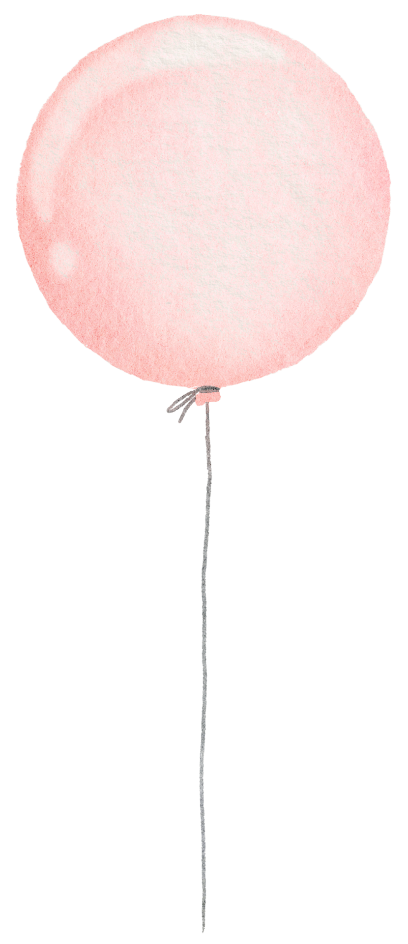 Watercolor Pink Balloons 46304553 PNG