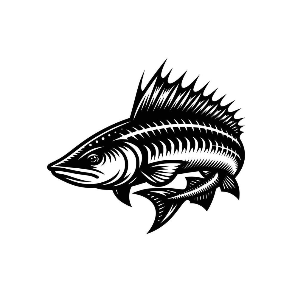 Fish Art Illustration 46308314 Vector Art at Vecteezy