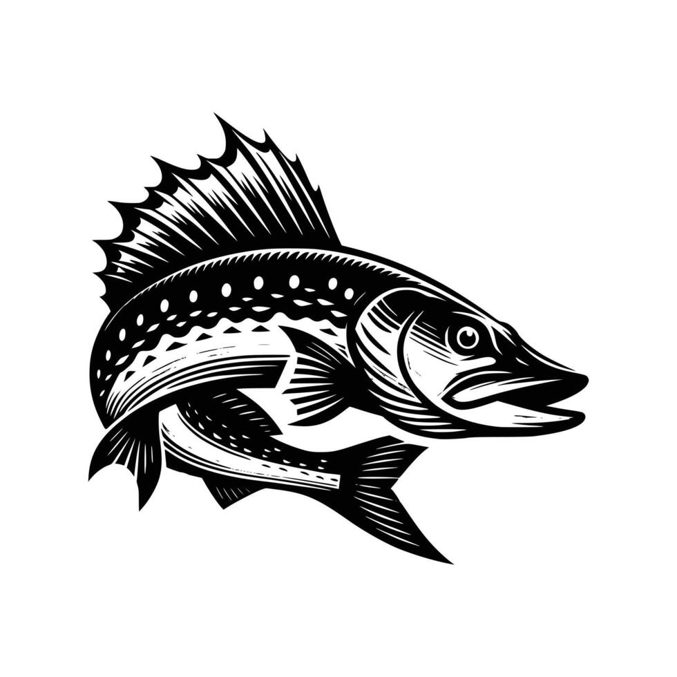 Fish Art Illustration 46308316 Vector Art at Vecteezy