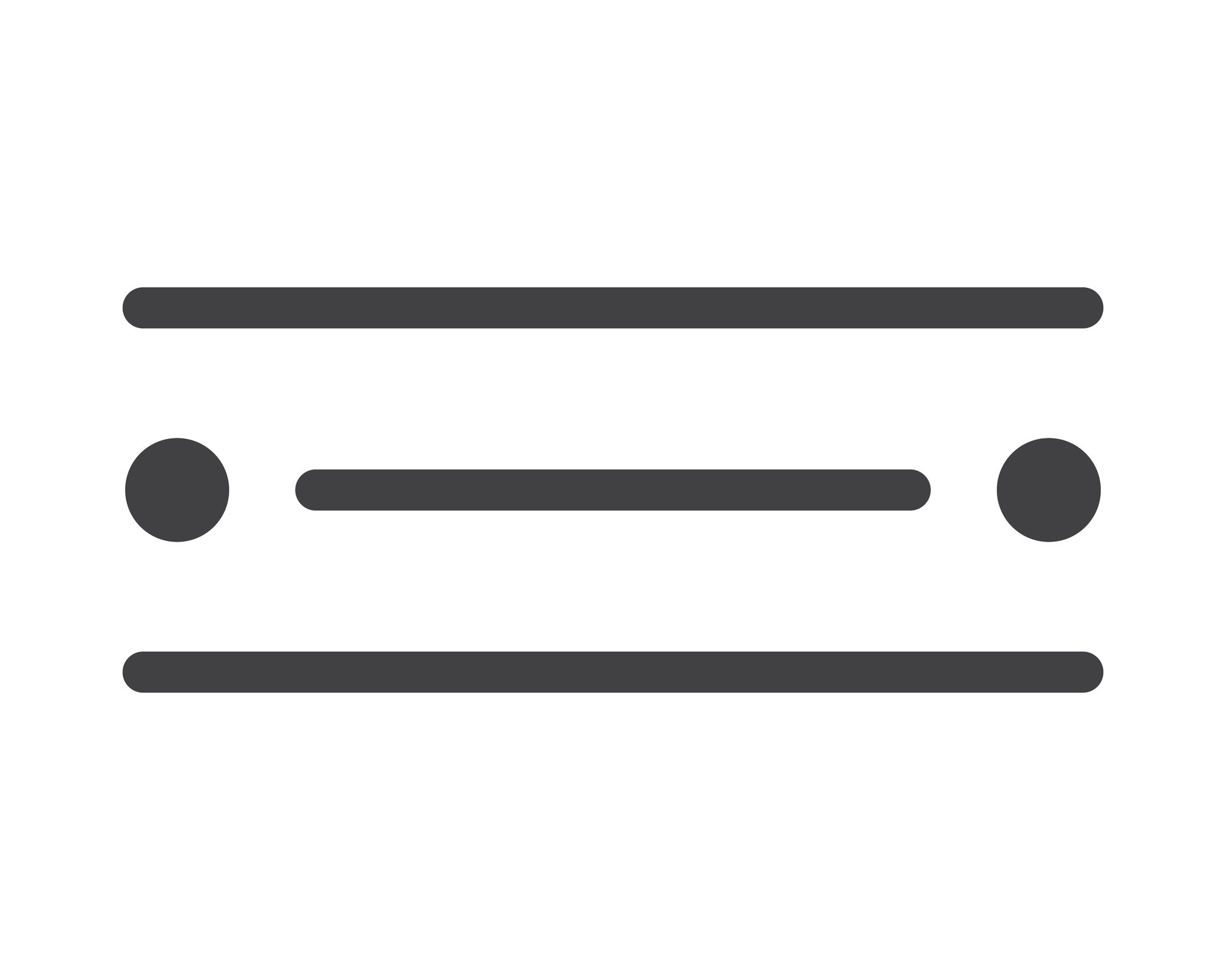 Hamburger menu icon, buttons for website, UI navigation, mobile app ...