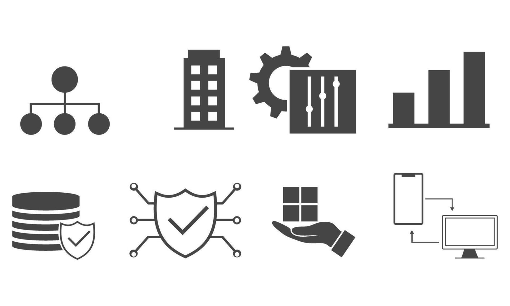 Data Analytics Icon Set Big Data Analysis Technology Symbol 46342624 Vector Art At Vecteezy 3524