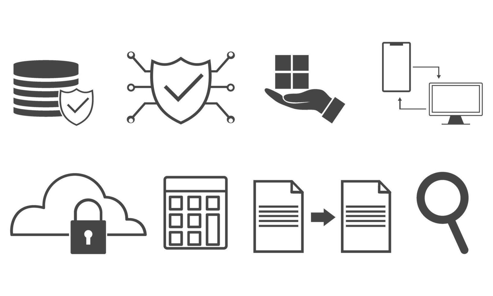 Data analytics icon set. Big data analysis technology symbol 46342628 ... Data analytics icon set. Big data analysis technology symbol 46342628 ...