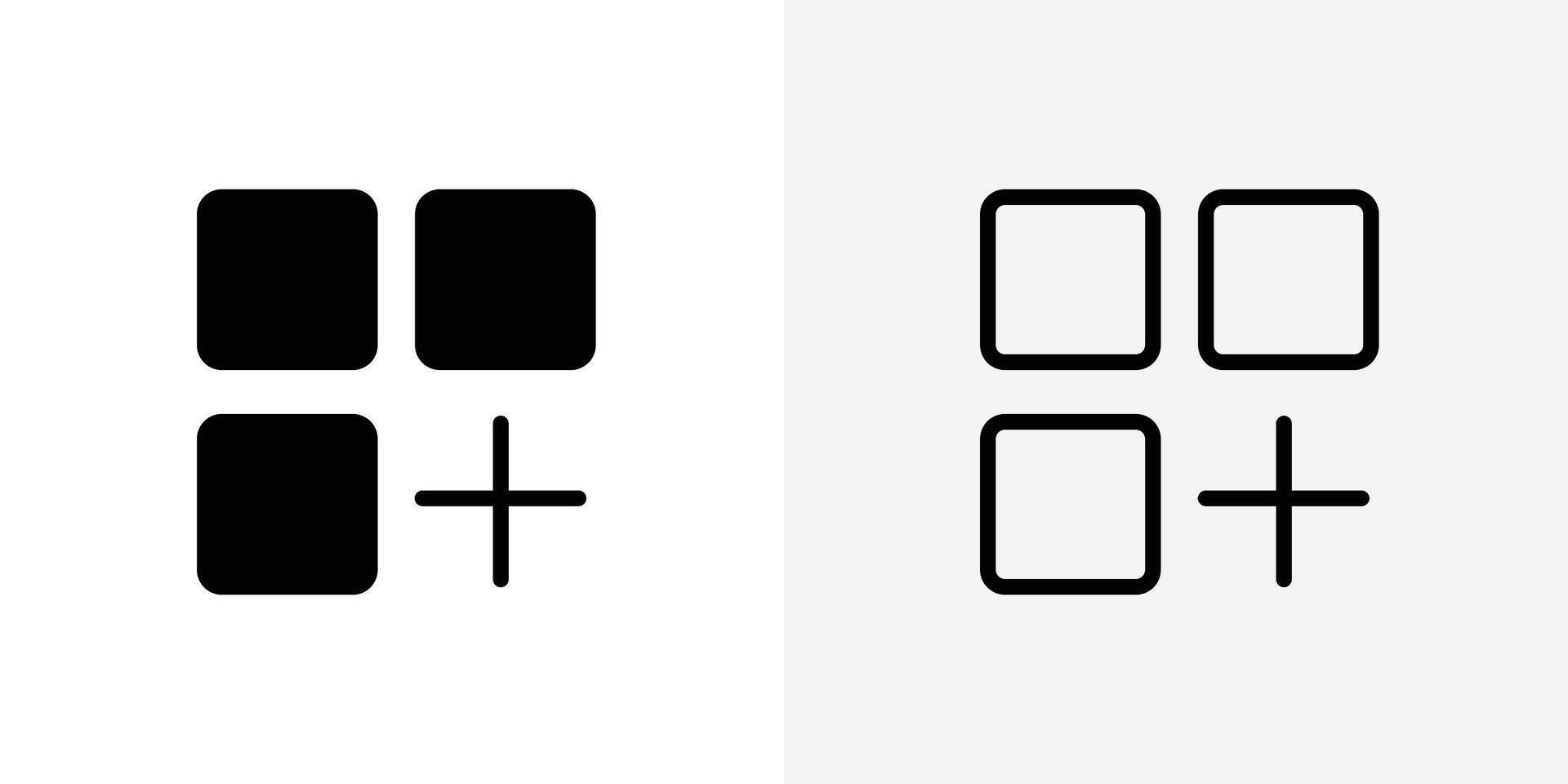 Add apps icon 46346609 Vector Art at Vecteezy