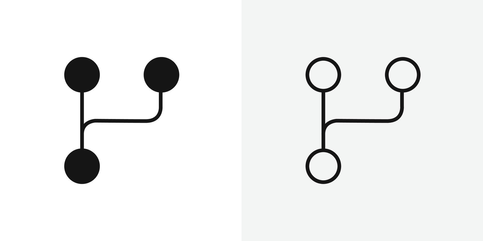 Code branch icon 46346613 Vector Art at Vecteezy