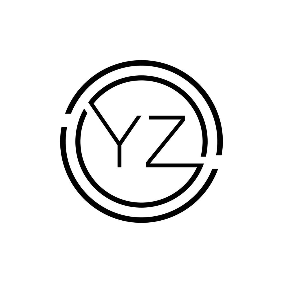 Luxury letter YZ logo design.Royal premium letter YZ logo design template 46349509 Vector Art at ...