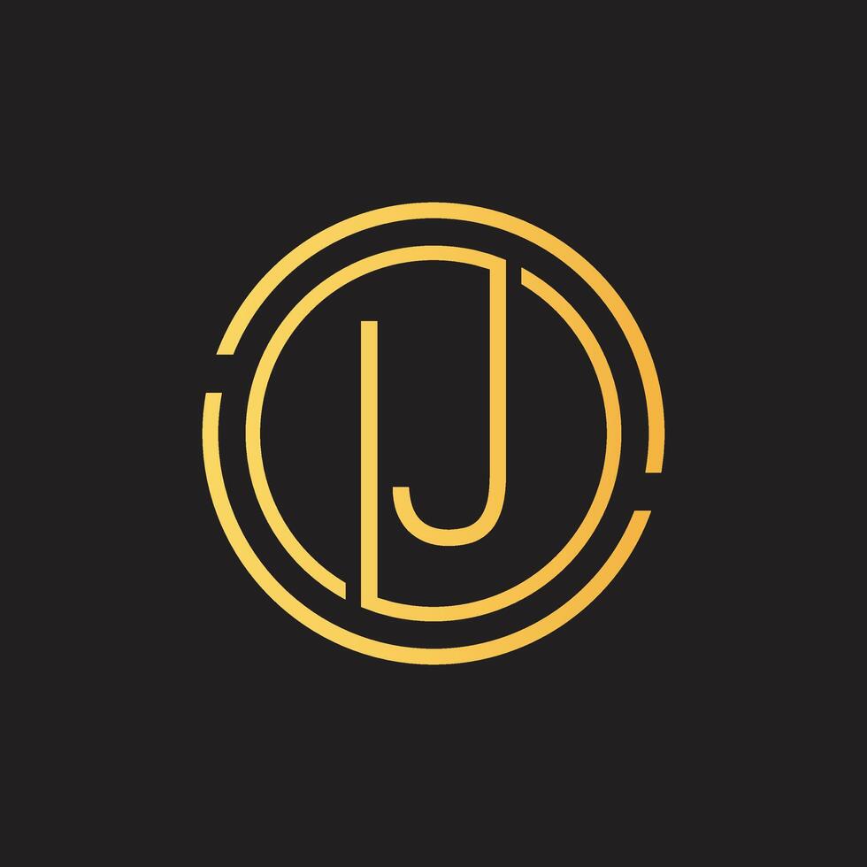 Luxury letter IJ logo design.Royal premium letter IJ logo design ... Luxury letter IJ logo design.Royal premium letter IJ logo design ...