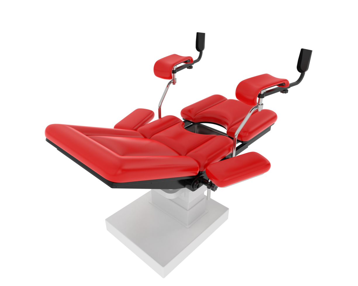 Medical Examination Table Isolated On Background 3d Rendering Illustration 46351157 Png