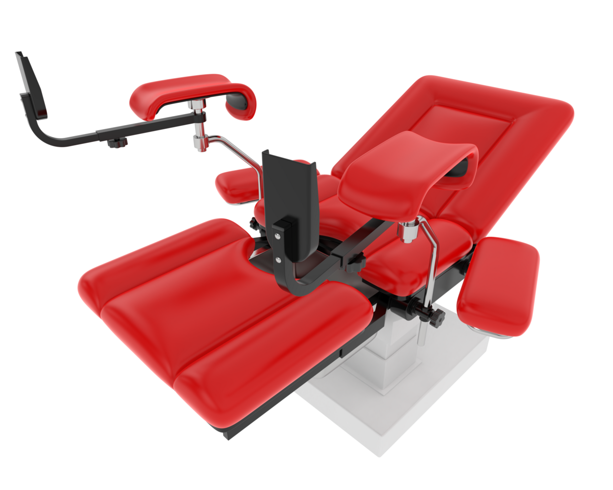 Medical Examination Table Isolated On Background 3d Rendering Illustration 46351345 Png