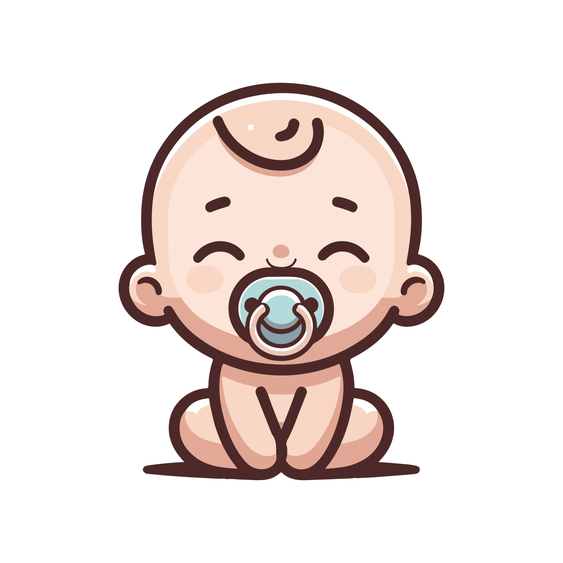 cute baby icon character 46353344 PNG