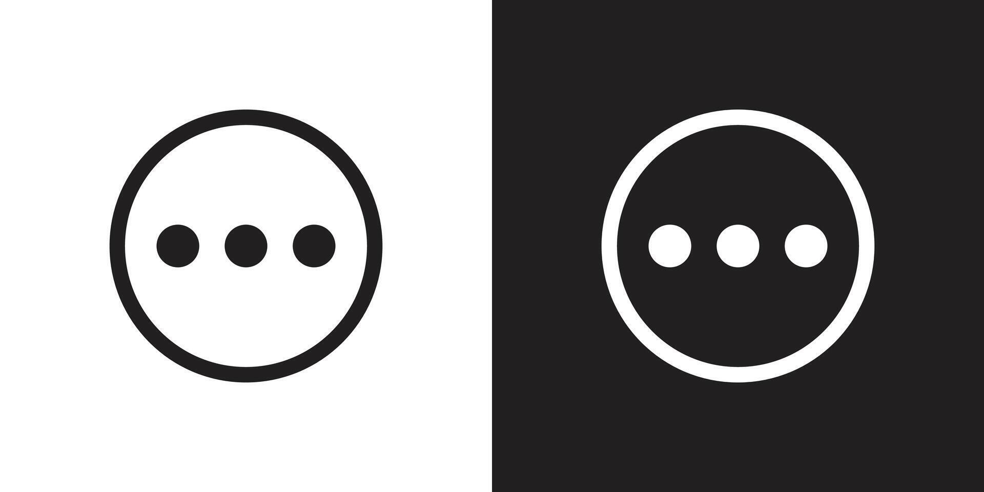 Three dots icon . Element of minimalistic icon for mobile concept and ...