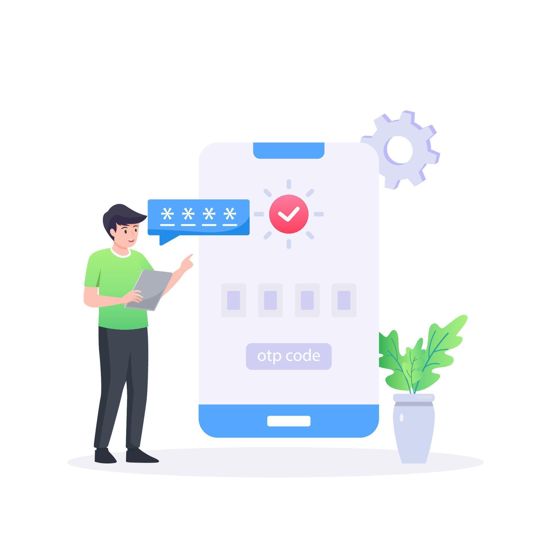 Verification Pin Code Security Code Message Notification Two Step Authentication In Control
