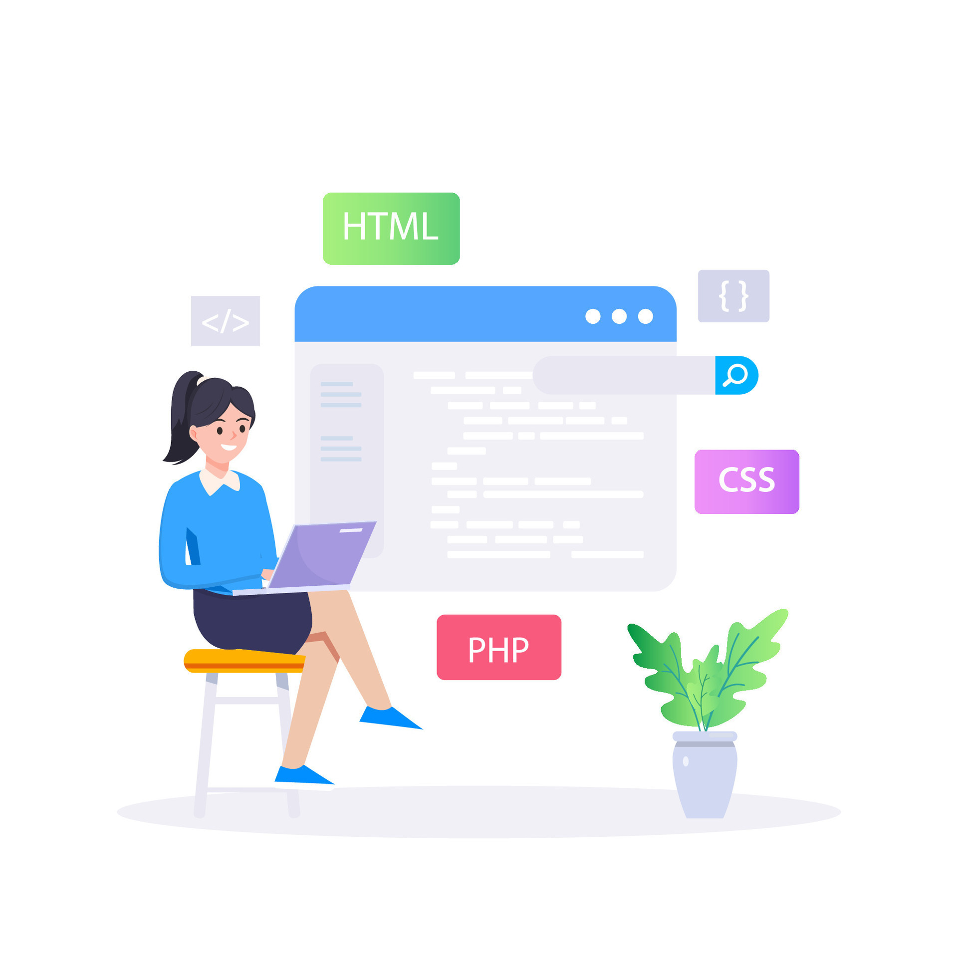 Web development modern flat design concept. 46359959 Vector Art at Vecteezy Web development modern flat design concept. 46359959 Vector Art at Vecteezy