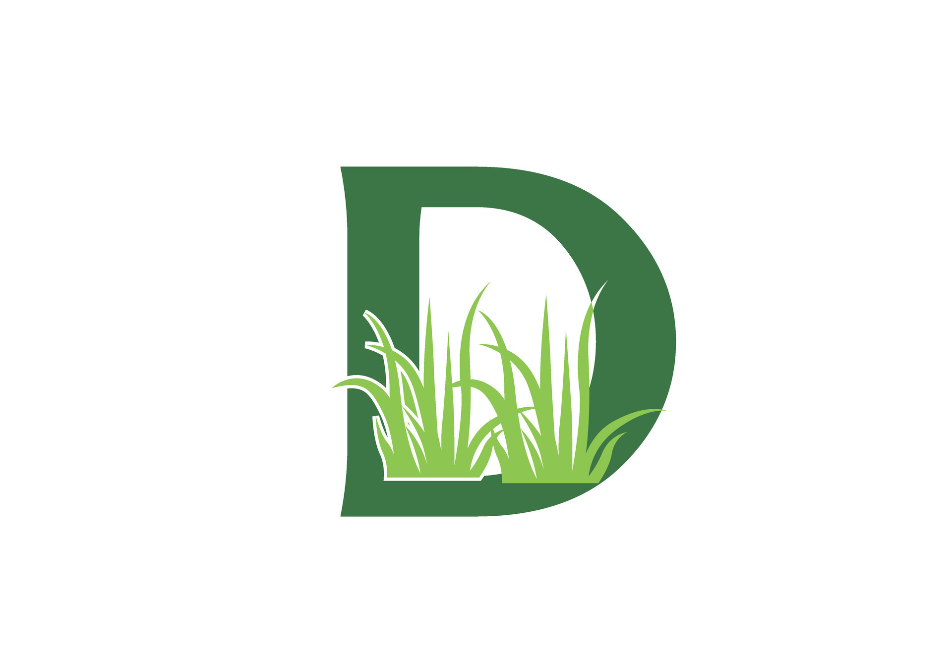 D Grass Logos For Lawn 46361615 Vector Art At Vecteezy