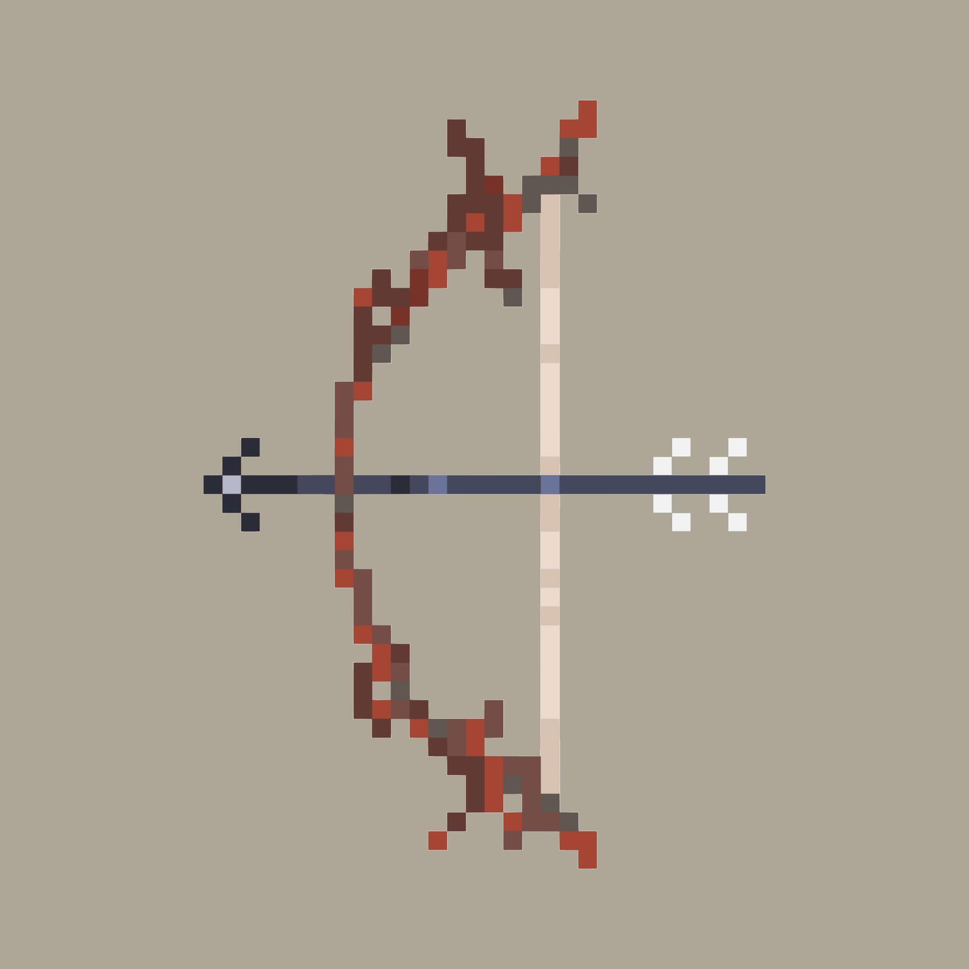 bow pixel art for dynamic digital projects and designs. 46361756 Vector ...