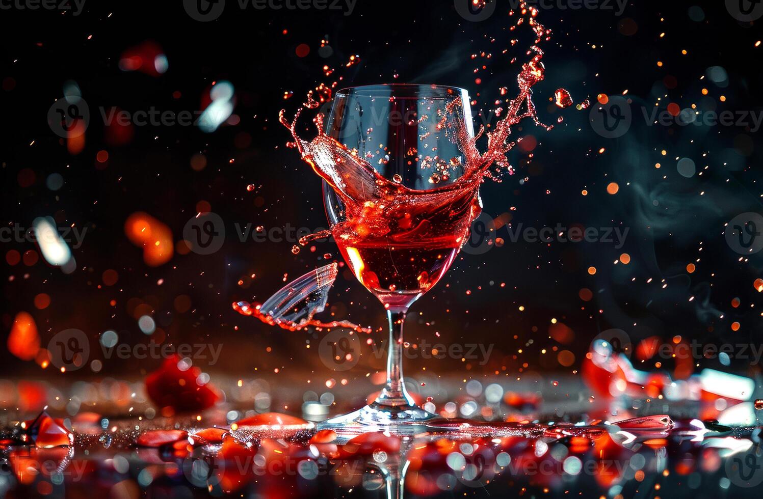 Spilled Wine Glass Stock Photos, Images and Backgrounds for Free Download