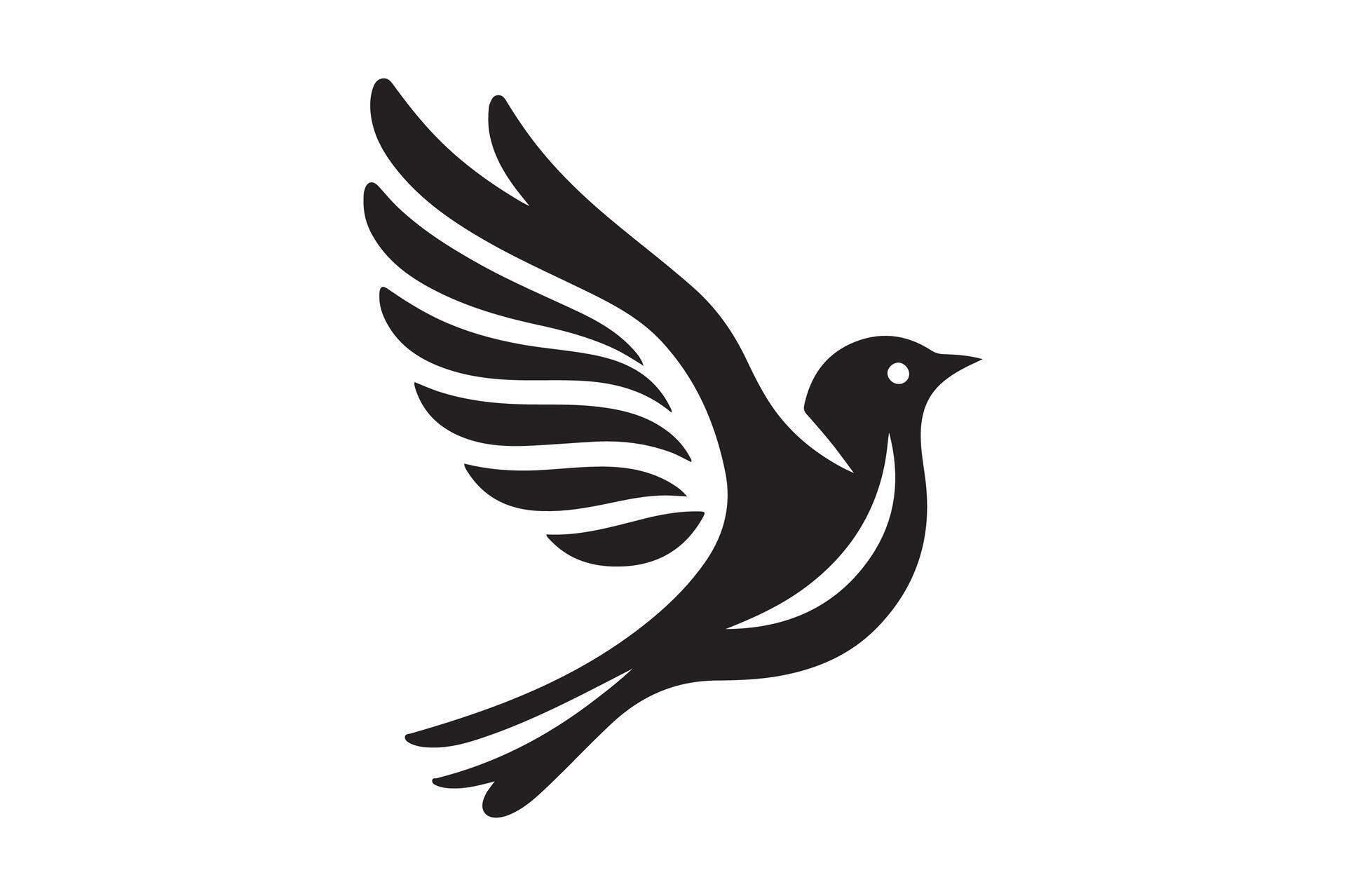 Bird outline vectors 46392310 Vector Art at Vecteezy