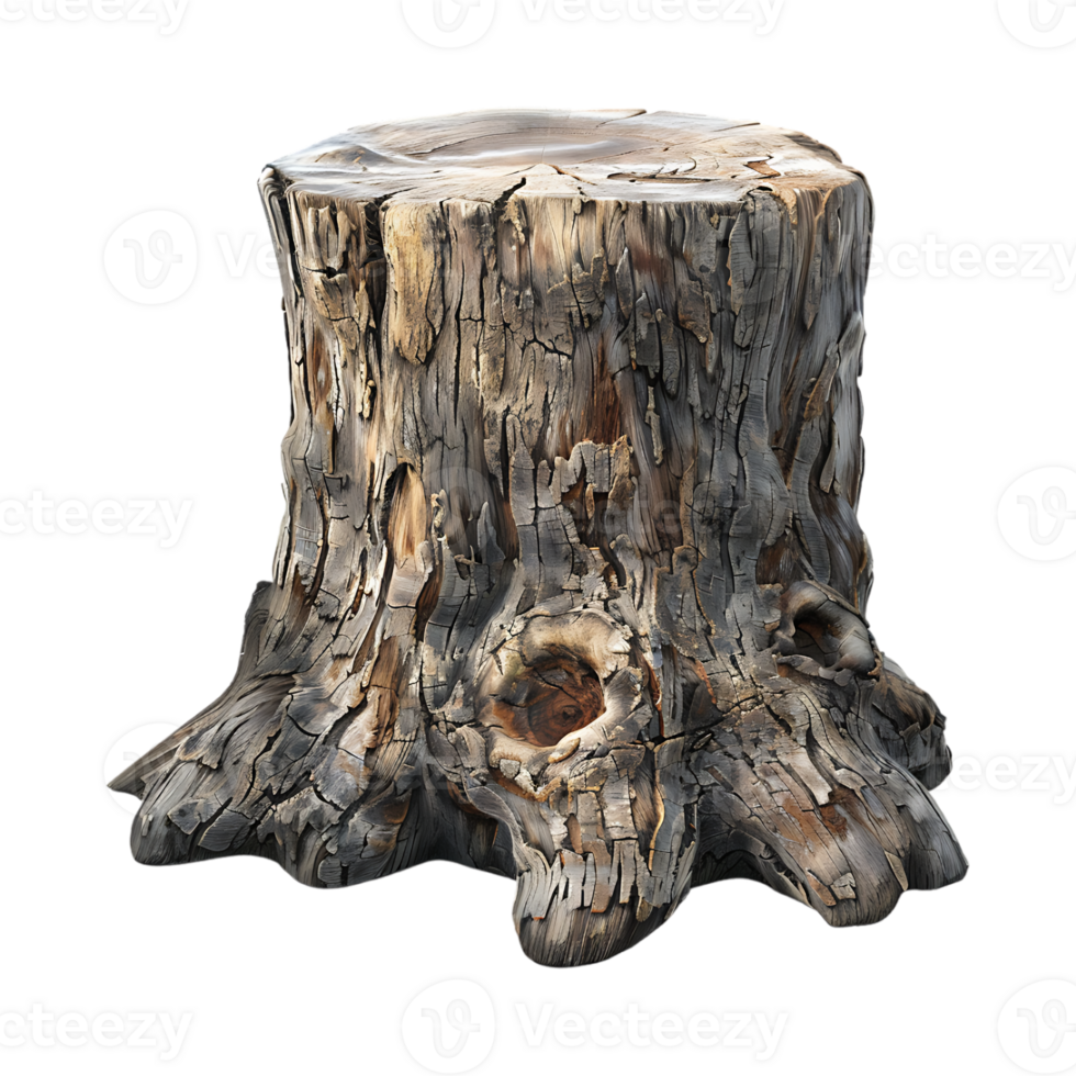Wood Podium Trunk on Transparent Background 46400510 PNG