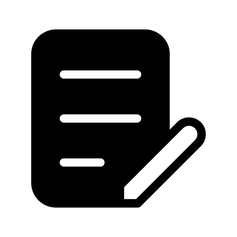 Edit File Icon Symbol Design Illustration 46418261 Vector Art at Vecteezy