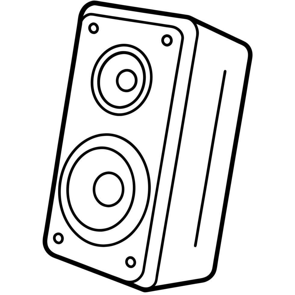 speaker coloring book