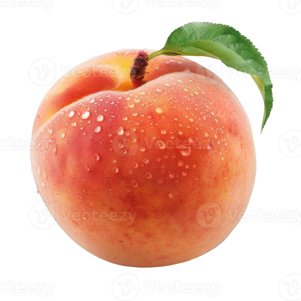 Peach Isolated on a Transparent Background 46438749 PNG