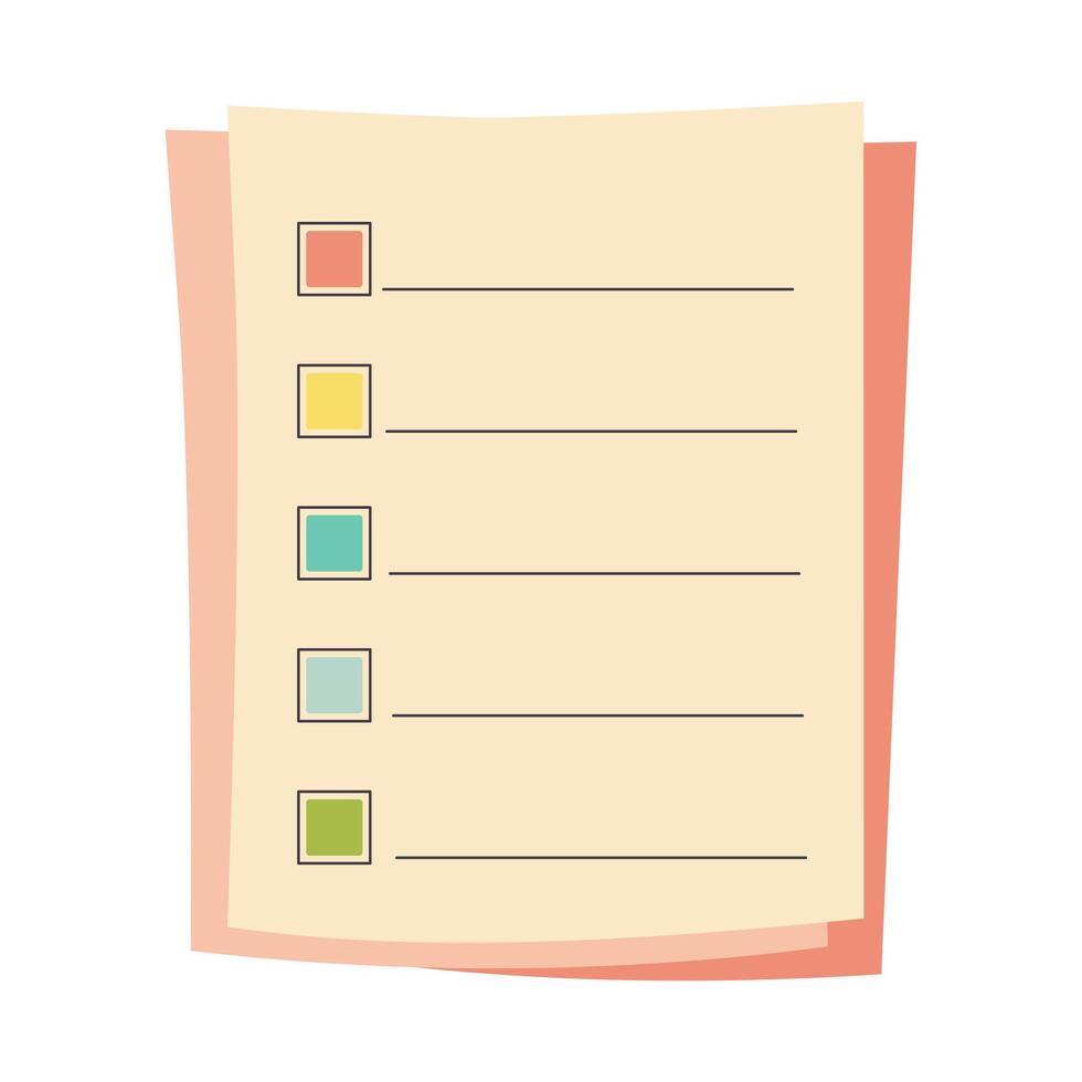 Memo Notepad Paper Sheets Cute Lined Notebook Template For Notes