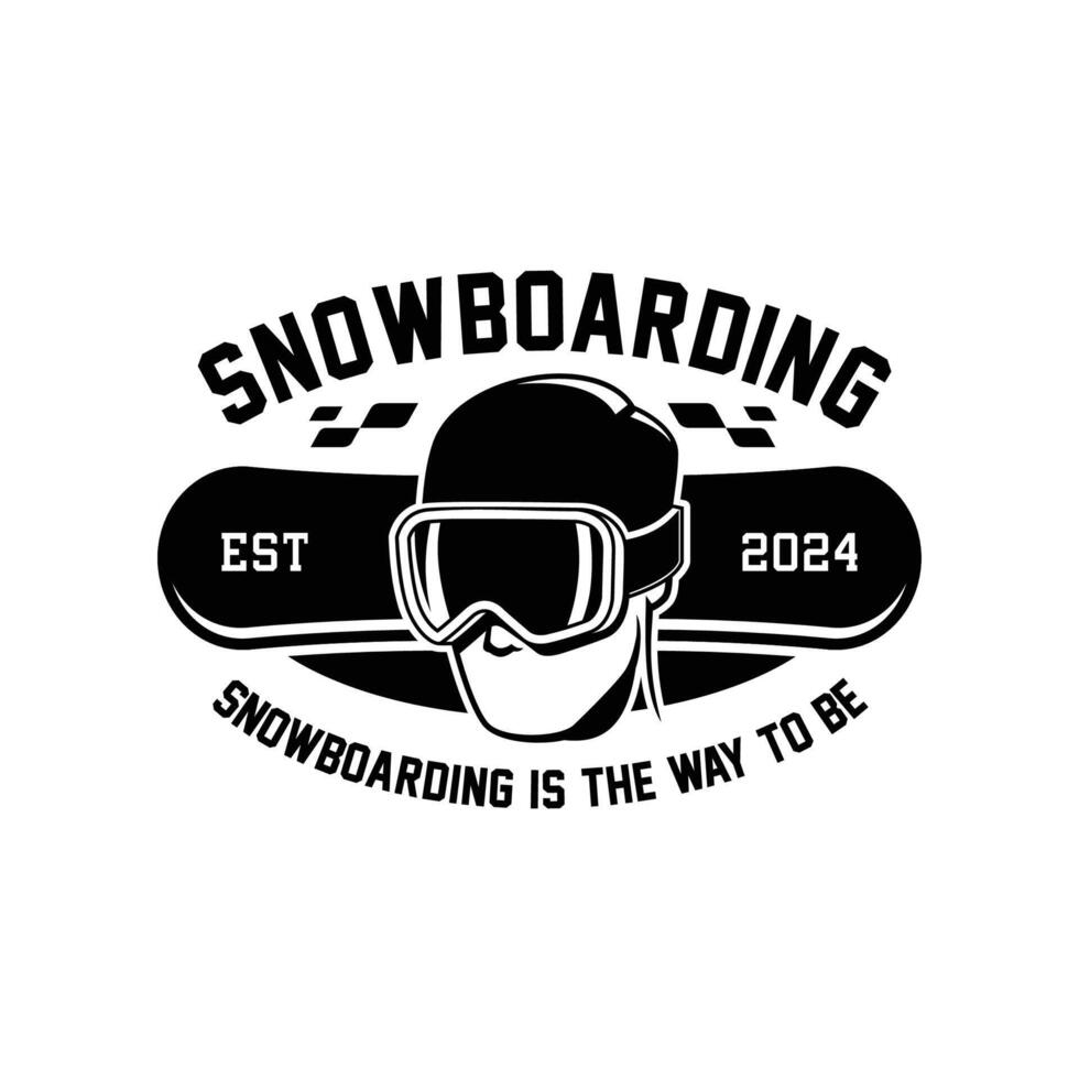 Snowboarding Logo design. Ski sports logo design illustration 46452907 ...
