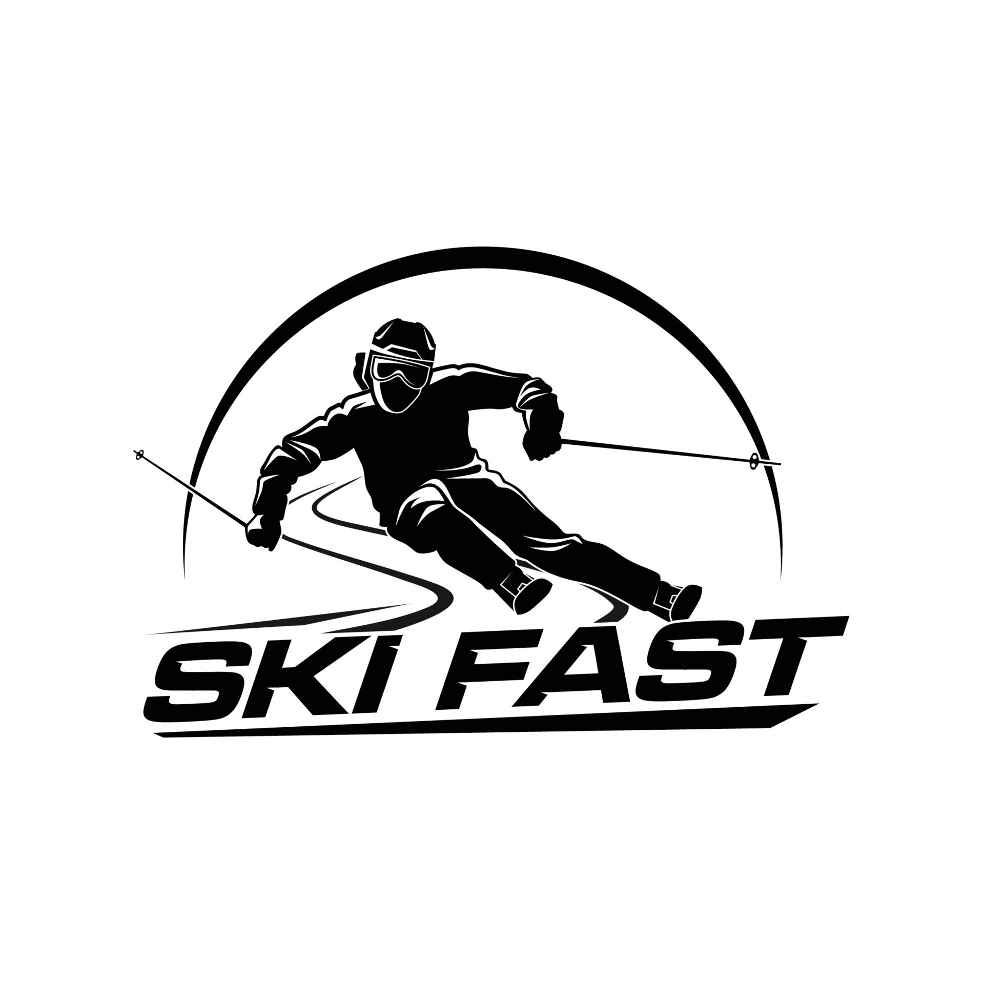 Snowboarding Logo design. Ski sports logo design illustration 46452912 ...