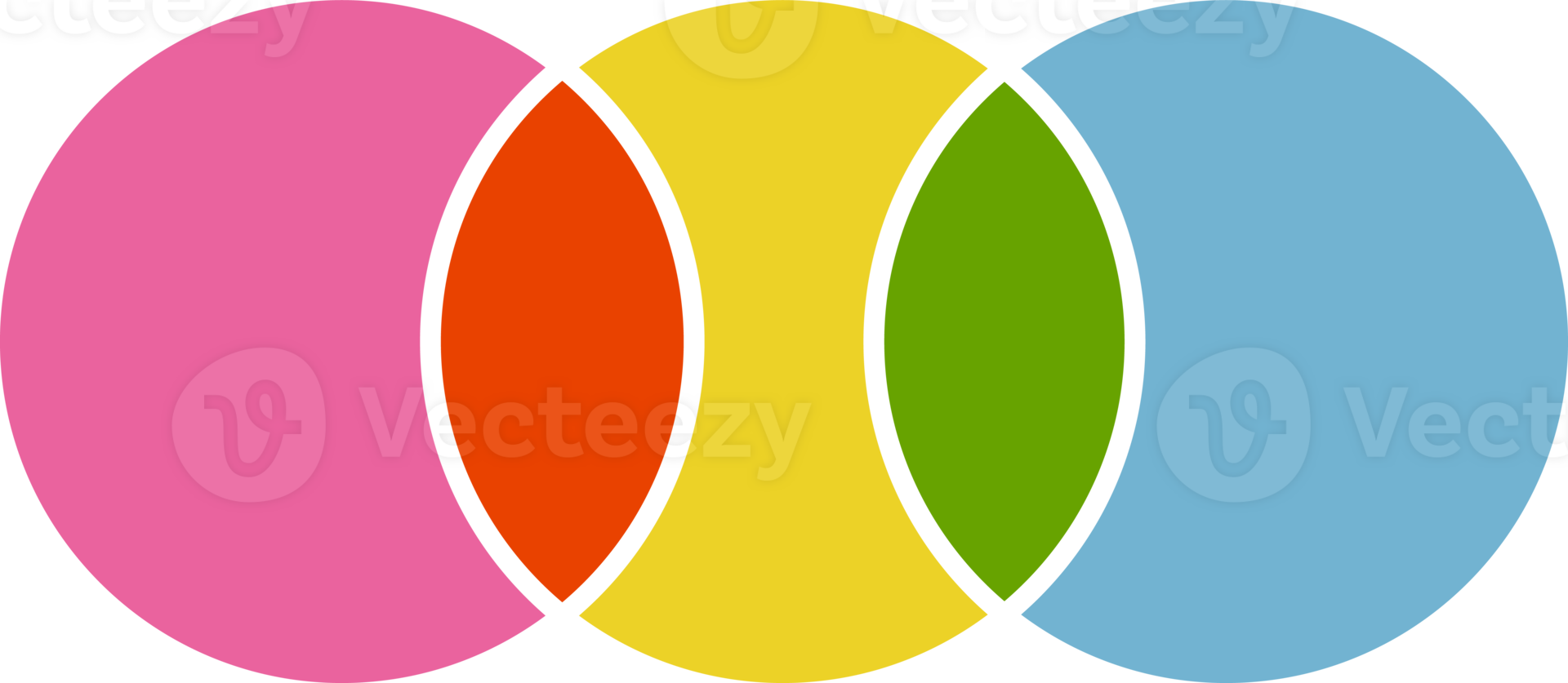 Venn diagram. Circle intersection for infographic. 3 three graph ... Venn diagram. Circle intersection for infographic. 3 three graph ...