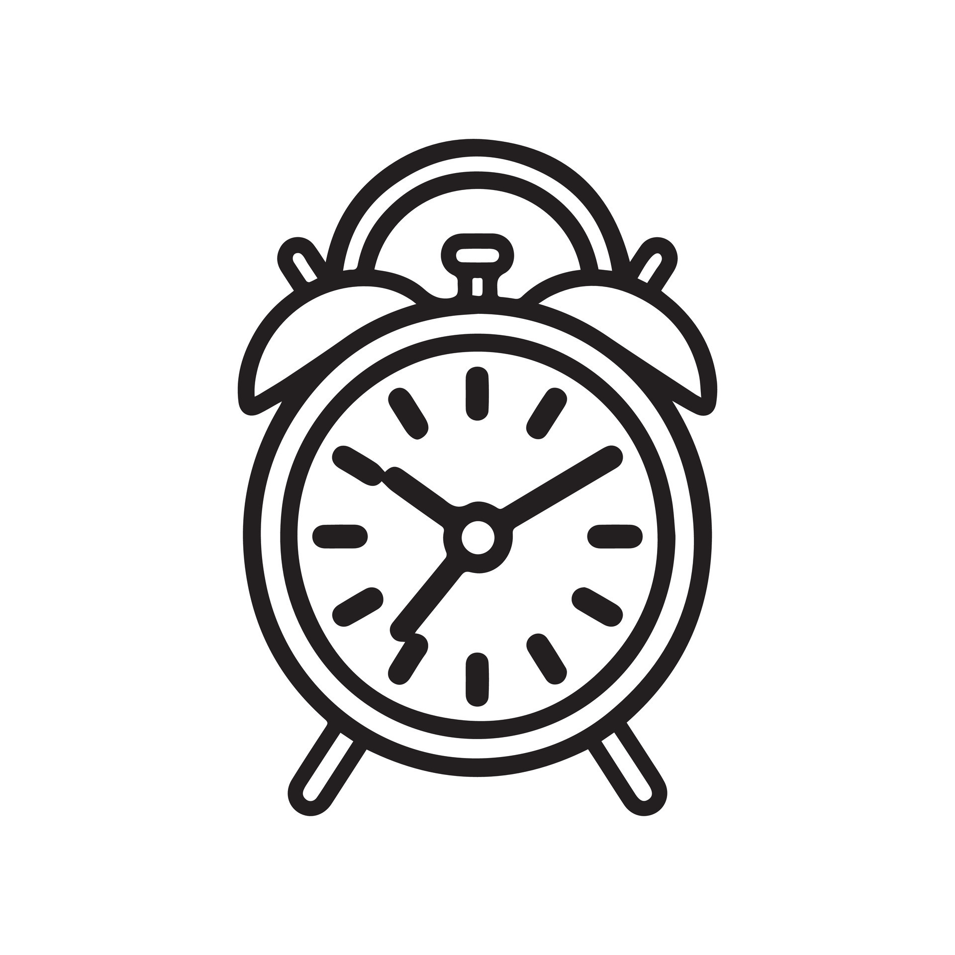 Minutes Analog Clock Icon white background. 46457478 Vector Art at Vecteezy Minutes Analog Clock Icon white background. 46457478 Vector Art at Vecteezy