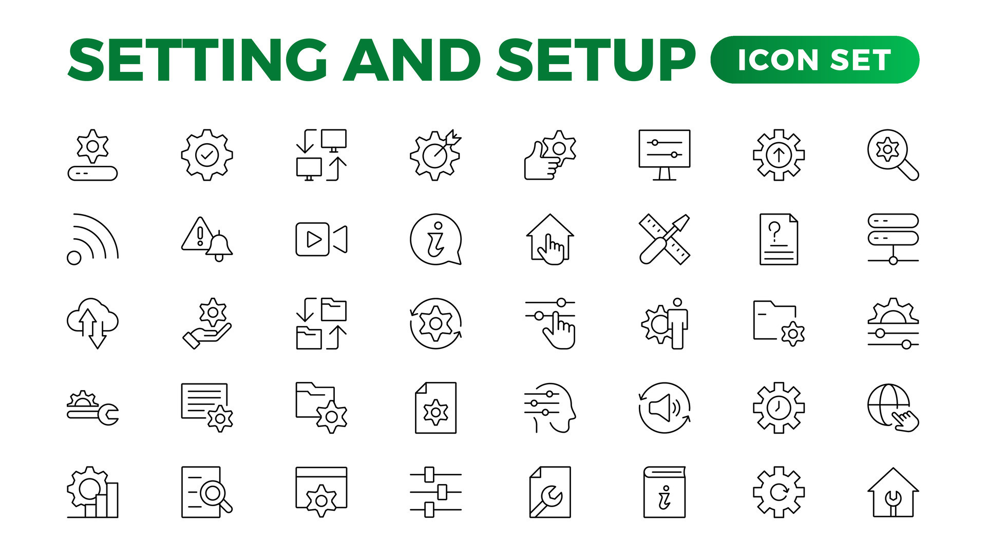 Setting and setup Solid icon collection. app and website settings icon ... Setting and setup Solid icon collection. app and website settings icon ...