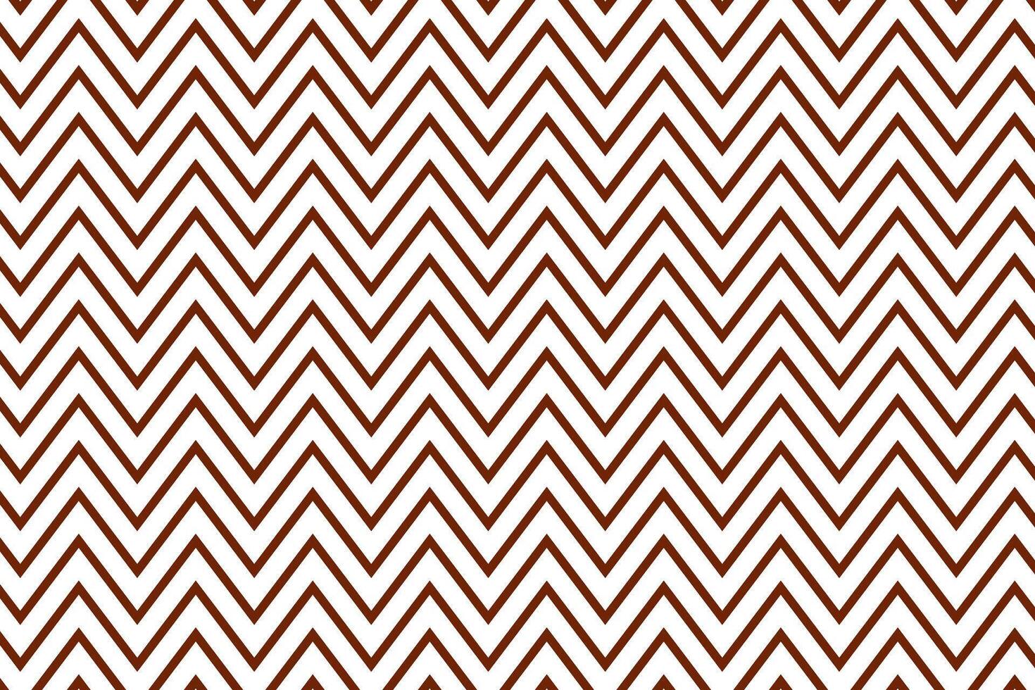 Simple Abstract Earthtone Chocolate Color Geometric Thin Line Zig Zag Pattern Seamless Pattern