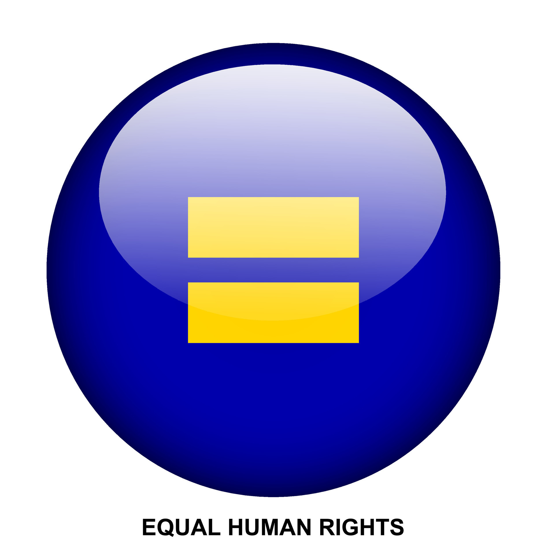 Equal Human Rights Flag Button On White Background 46467718 Vector Art At Vecteezy