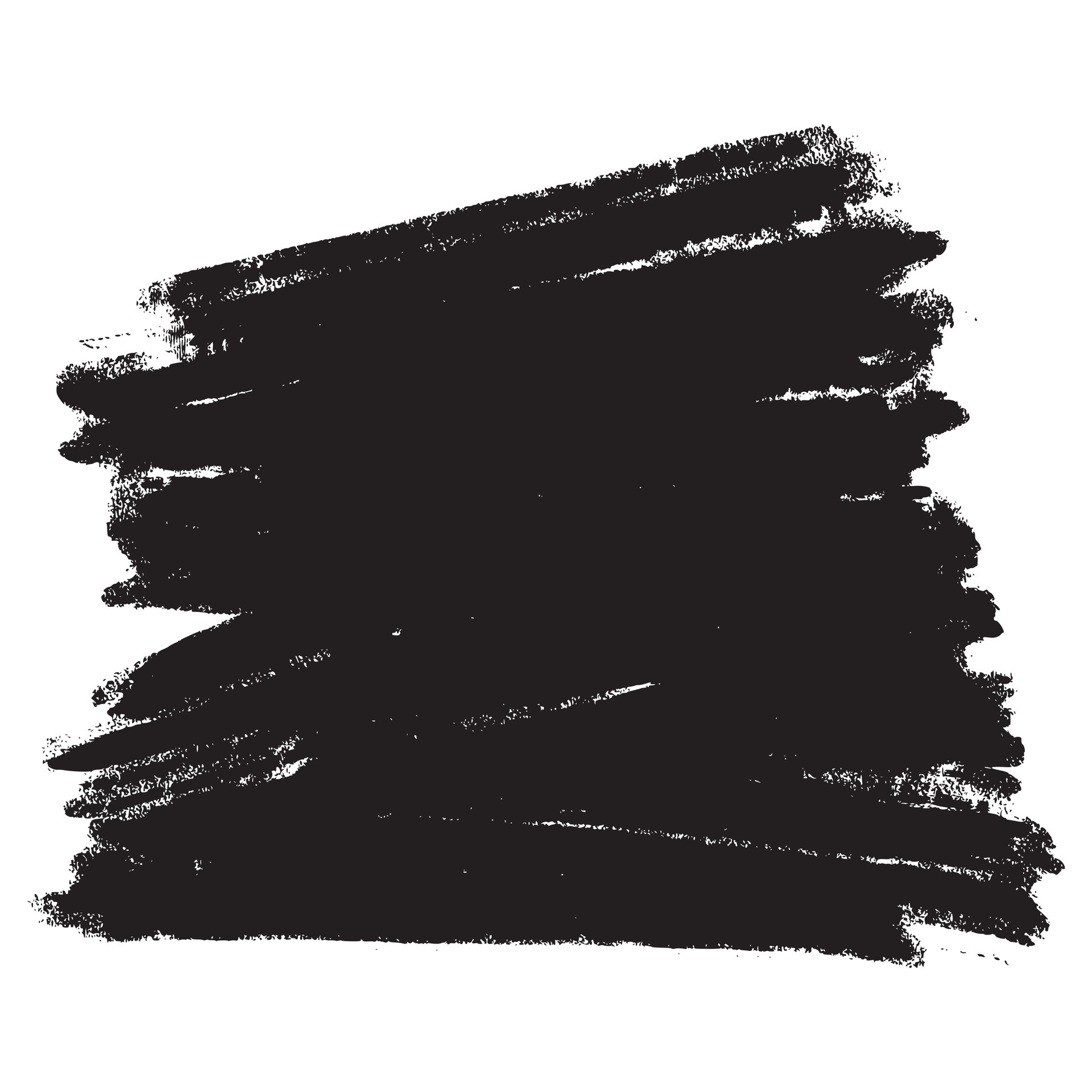 brush strokes, brushes, lines, black paint, grunge. hand drawn graphic ...