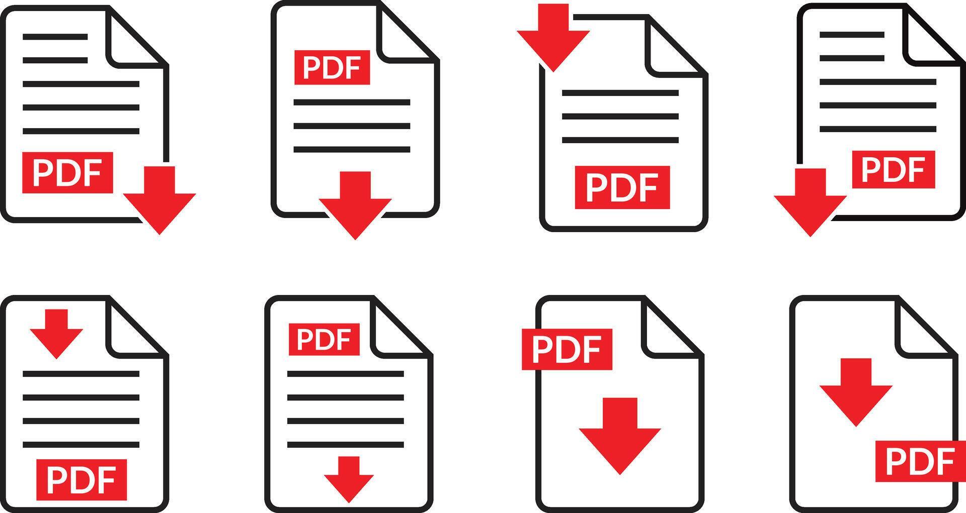 pdf file download symbols set, pdf document text, web format ... pdf file download symbols set, pdf document text, web format ...