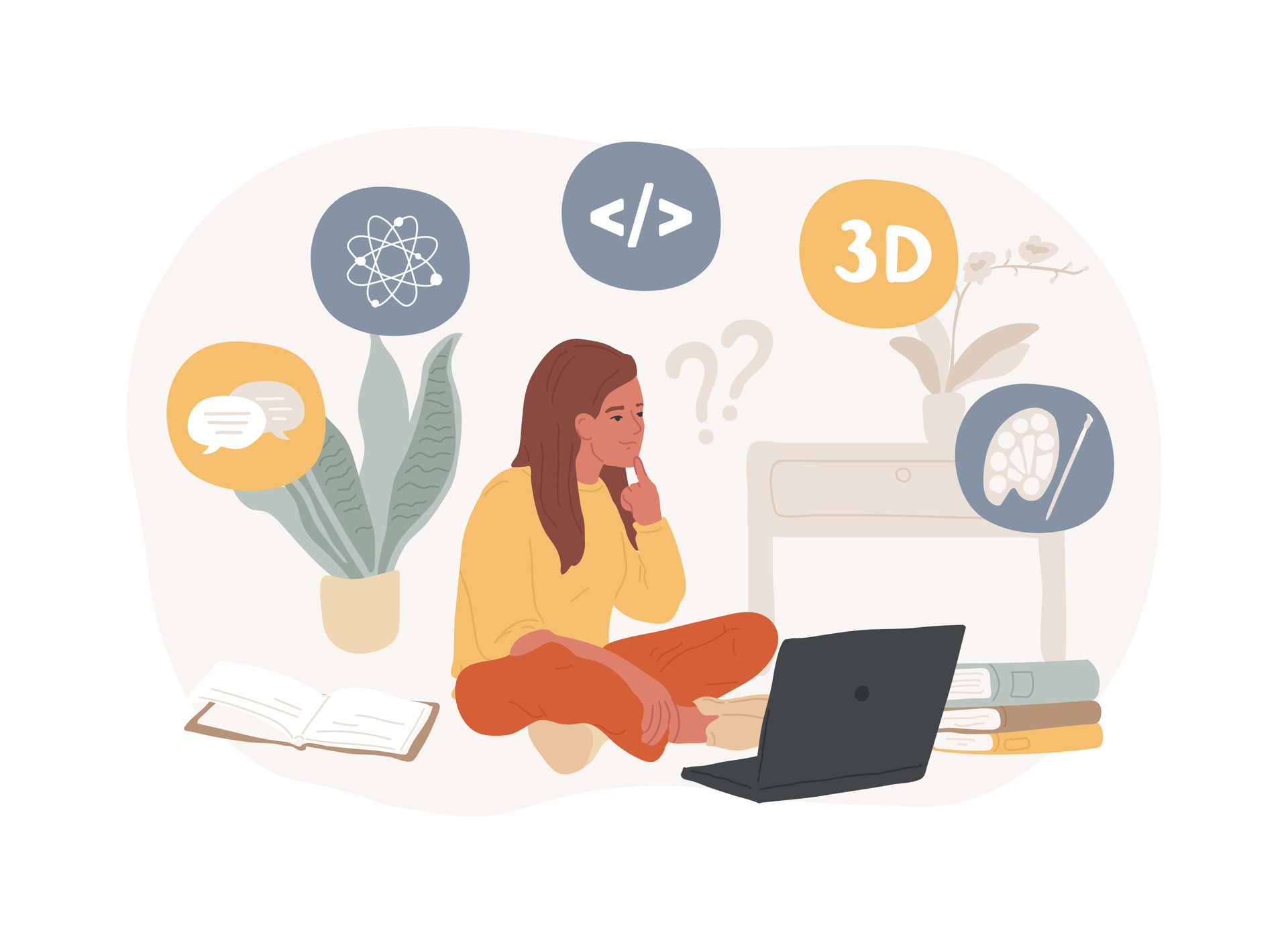 Choosing courses isolated cartoon illustrations. 46479355 Vector Art at ... Choosing courses isolated cartoon illustrations. 46479355 Vector Art at ...