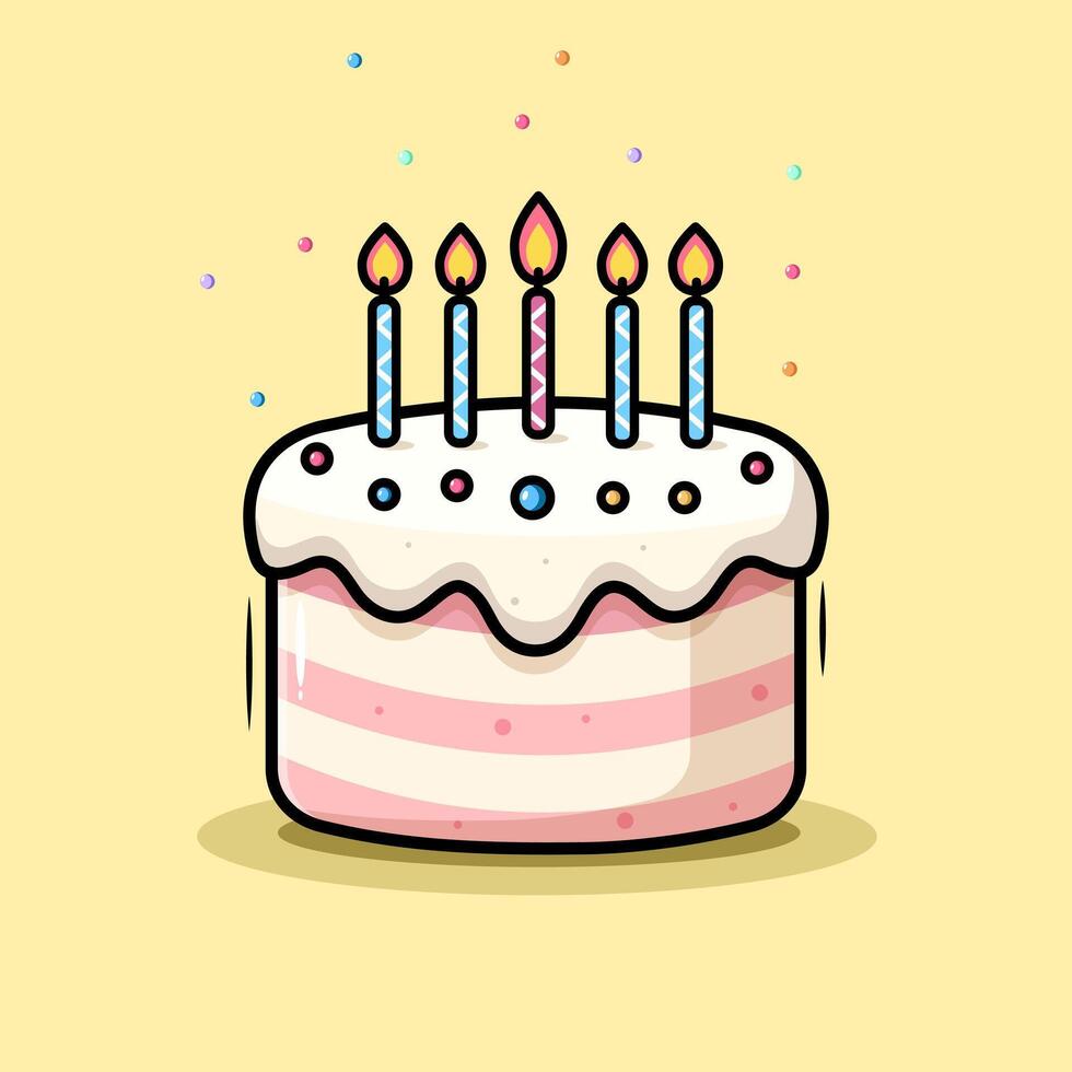 Animated Birthday Cakes With Candles