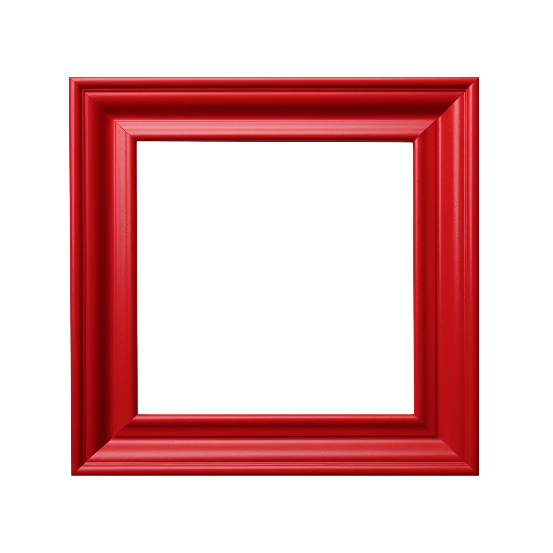 A decorative red frame isolated on transparent background 46497489 PNG