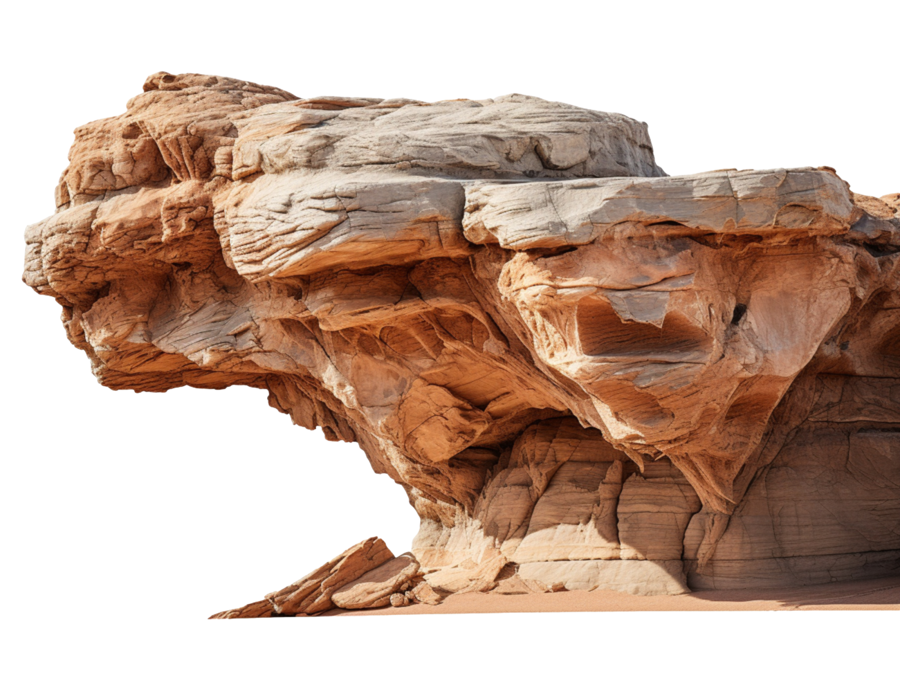 Desert rock formation isolated on transparent background 46497720 PNG
