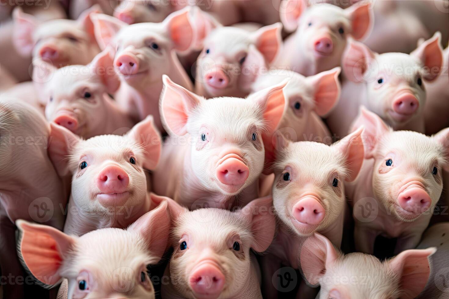 A Lot of Piglets 46501294 Stock Photo at Vecteezy