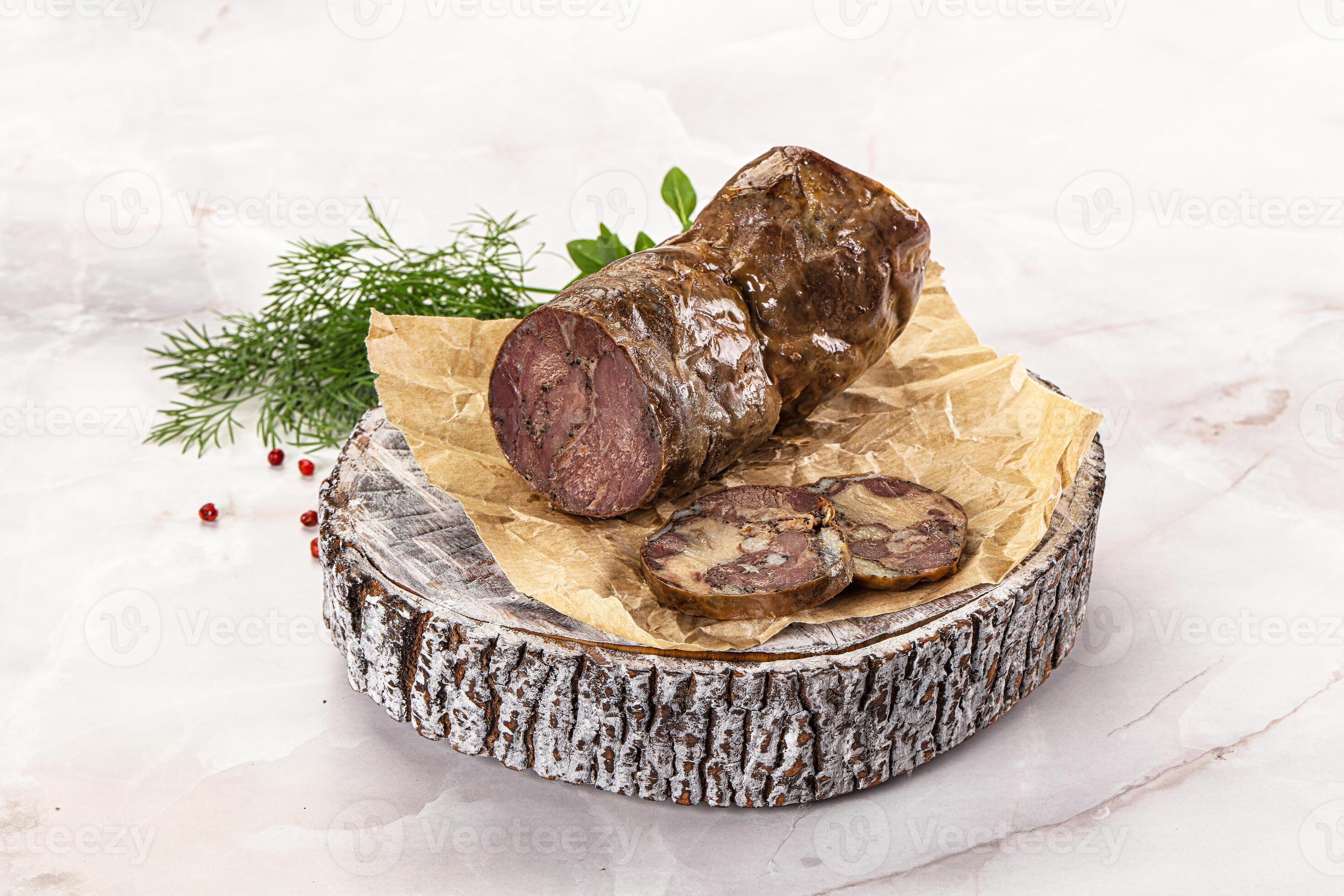 Kazy - traditional asian horse meat sausage 46510285 Stock Photo at ...