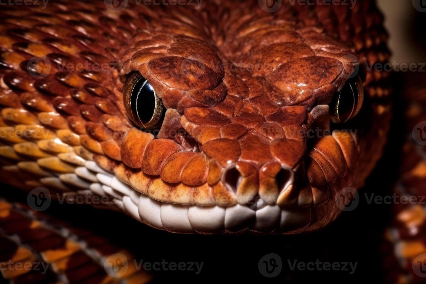 Colorful snake python cobra viper forest hiding waiting for prey ...