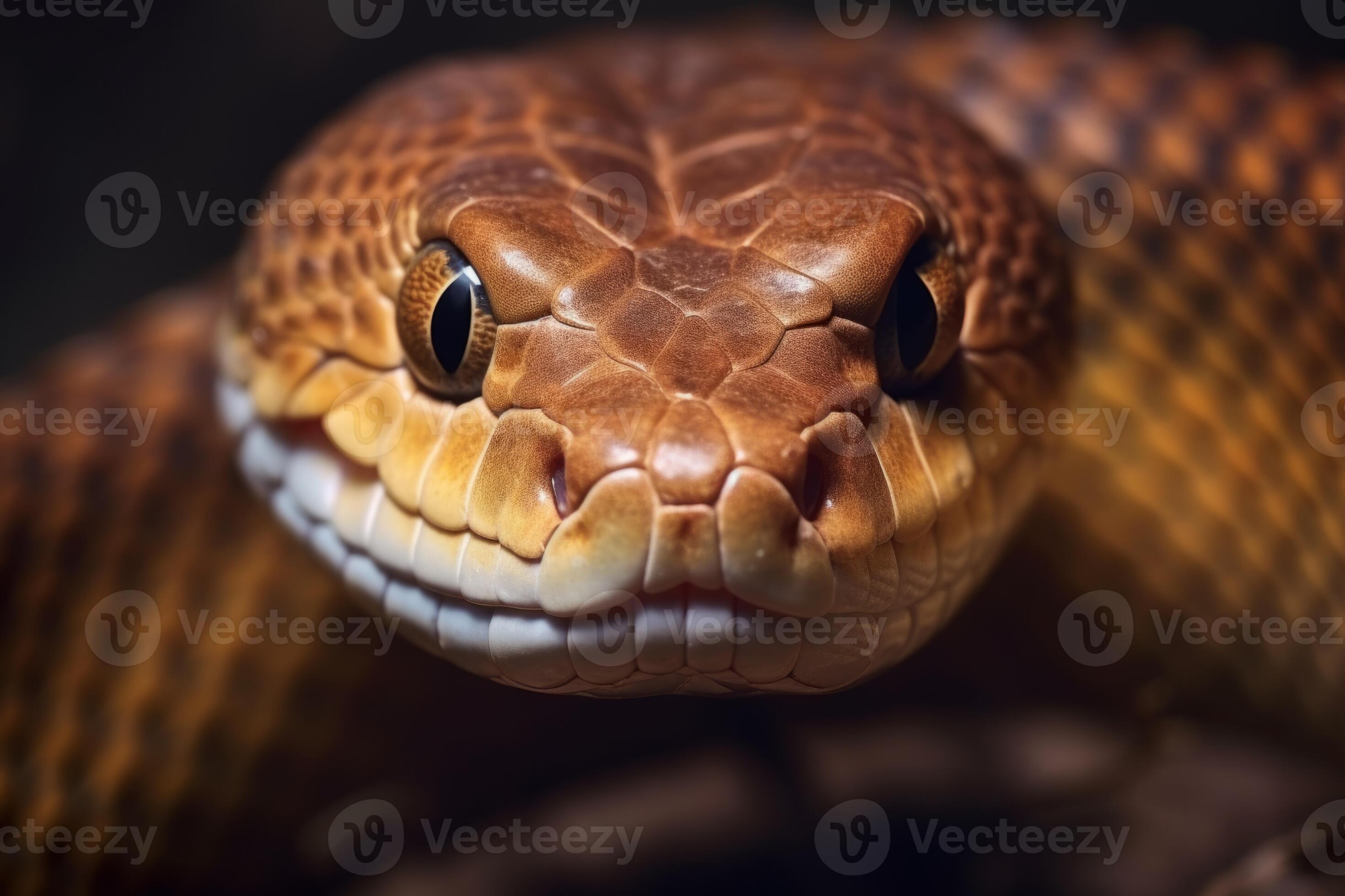 Colorful snake python cobra viper forest hiding waiting for prey ...
