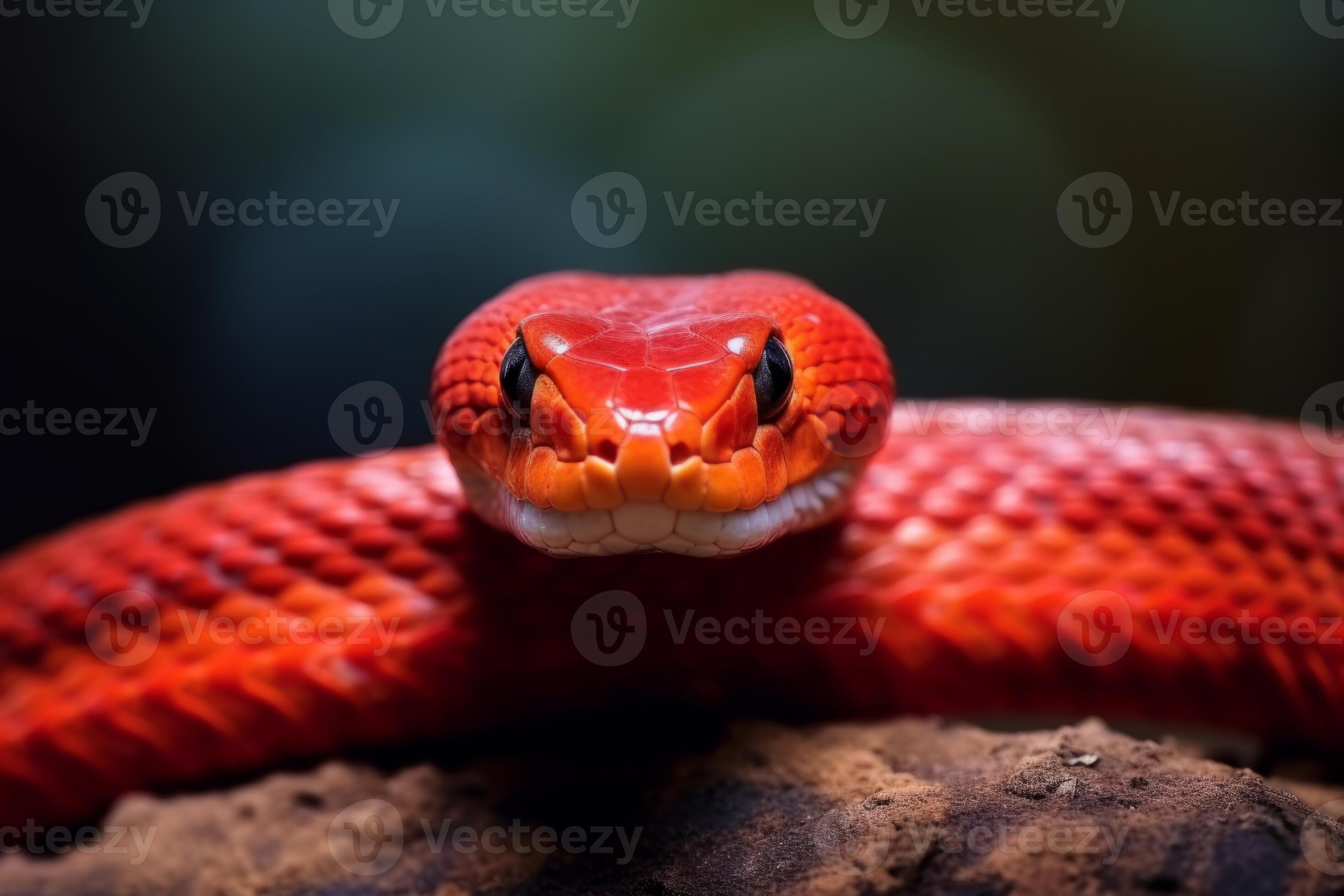 Colorful snake python cobra viper forest hiding waiting for prey ...