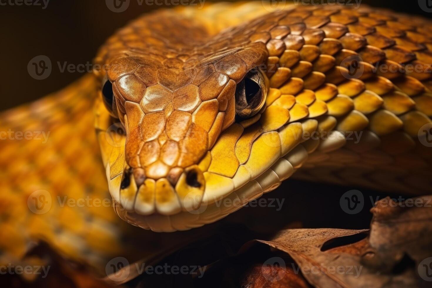 Colorful snake python cobra viper forest hiding waiting for prey ...